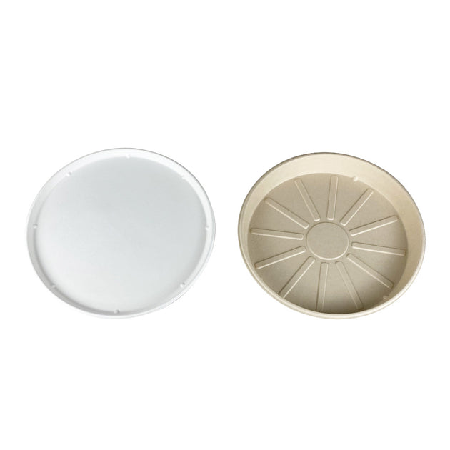 12 inch Sugarcane Bagasse Pizza Plates – Grizzlies Industry
